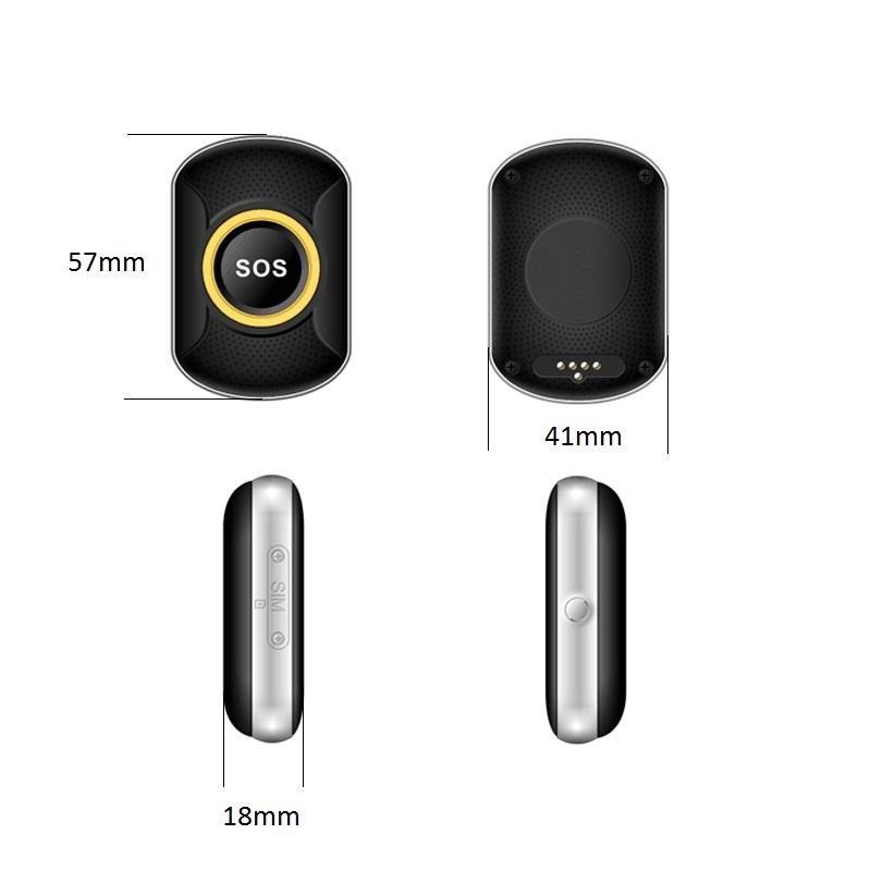 Panic Button Bracelet Tracker - Smart GPS Emergency Call