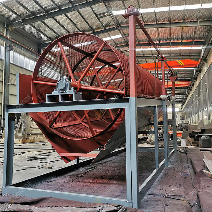 Factory Price Rotary Drum Sand Screen | Remote Control and Easy ...