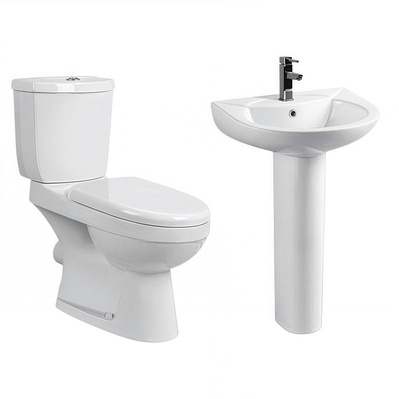 Inodoro Retrete Wc Bowl White Ceramic Water Closet Washdown vortex Dual ...