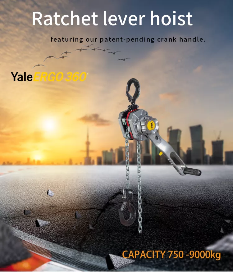 Yale Ergo 360 Ratchet Lever Hoist Manual Chain 6 Ton Key Ratchet or Trico Products from Chengdu ...