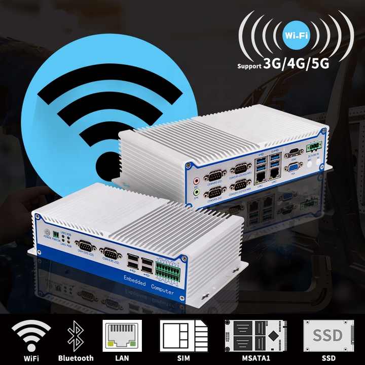 Ipctech Industrial Box PC - Fanless, Embedded, and Powerful