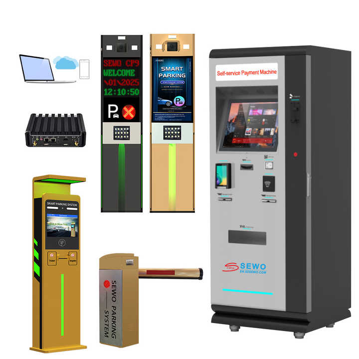 SEWO Automatic Car Ticket Vending Parking Machine for Shopping Mall