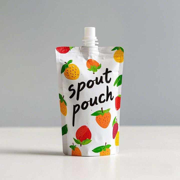 Custom Retort Pouch High Temperature 121 Food Grade Spout Pouch Liquid ...
