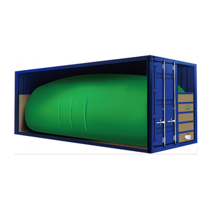 contenedor de 20ft flexitank interior para el transporte de líquidos ...