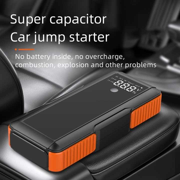2025 New Arrival Supercapacitor Jump Starter Car Battery Booster for ...