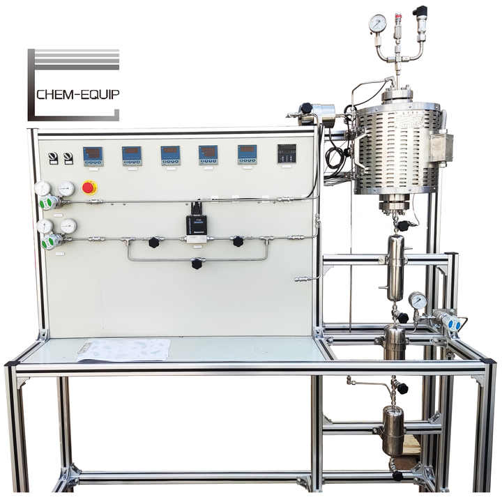 Laboratory CO H2 Hydrogenation Pipe Plug Flow Tubular Evolution ...