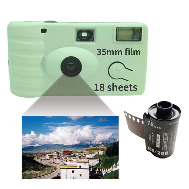 Custom Branded Disposable Film Camera, ISO 400, 18 Exposure, Wholesale ...