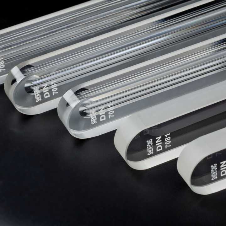 DIN 7081 Reflective Liquid Level Gauge Glass High Borosilicate Aluminum ...