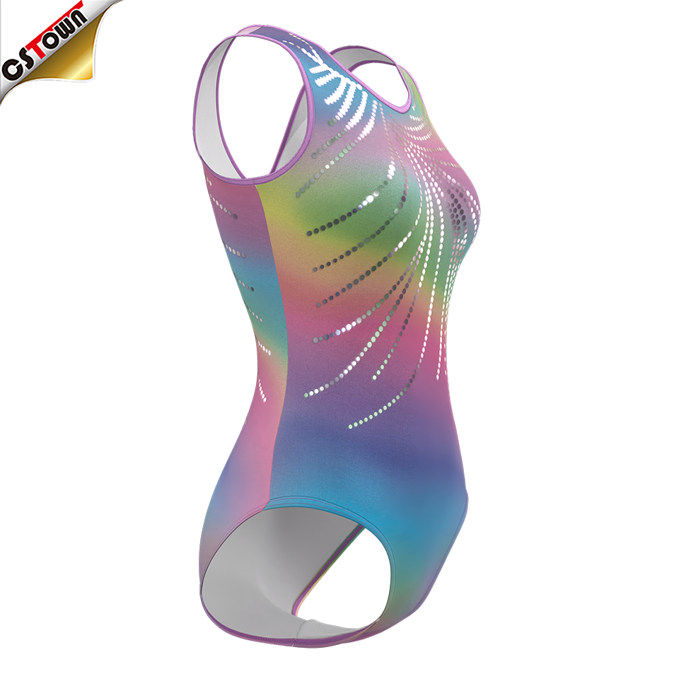 Cstown Free Design Rainbow Gymnastics Leotards Gymnastic for Children ...