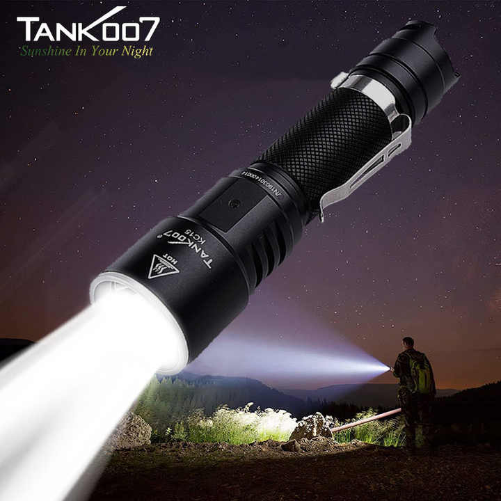 Tank007 KC15 Waterproof High Power Torch - Emergency Brightness