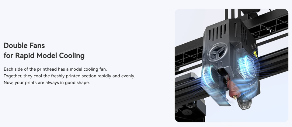 Creality Ender-3 V3 KE Smart Creality OS High Speed Faster 500mm/s ...