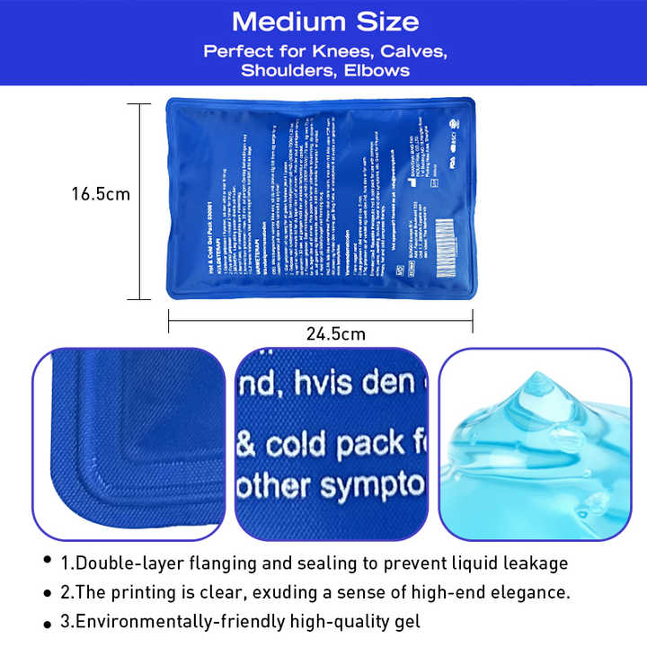 High Quality ODM Reusable Hot Cold Therapy Gel Wrap Warm and Cold ...