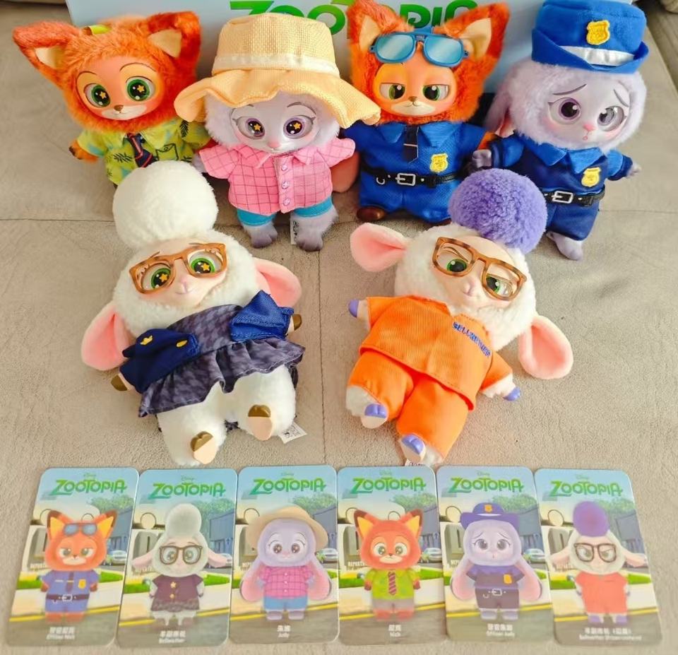 Original Genuine MINISO ZOOTOPIA Series Blind Box Fashion Decoration ...