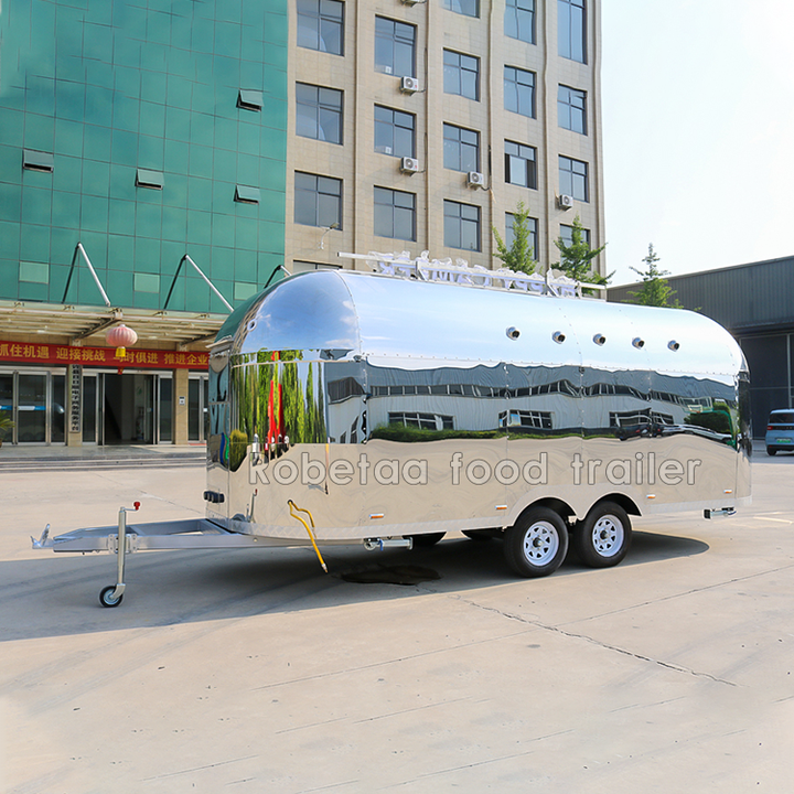 Robetaa Fully Equipped Bubble Tea Coffee Trailer Food Truck Bbq ...