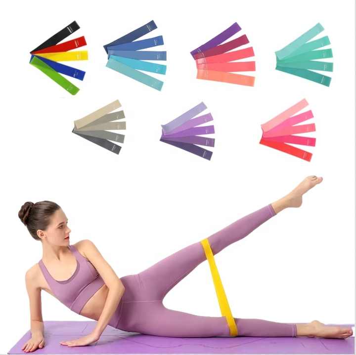 High Quality 100% Latex Elastic Rubber Resistance Band Loops