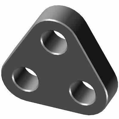 Triangle plate mooring bridle of anchor chain or buoy chain accessories ...