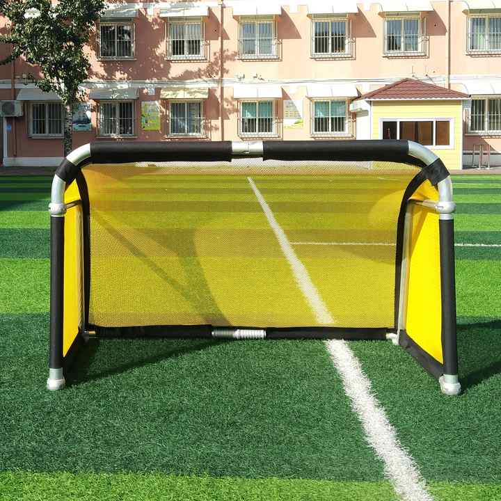 Mini Soccer Nets - Foldable 4ft Kid’s Aluminum Goals