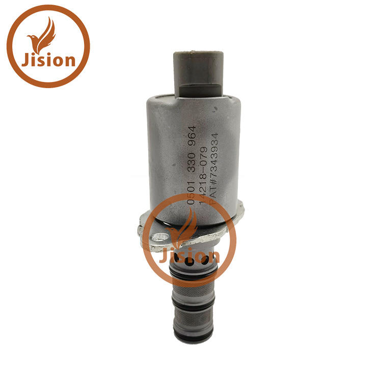 Excavator Construction Machinery Parts - High-Quality Solenoid Valve ...