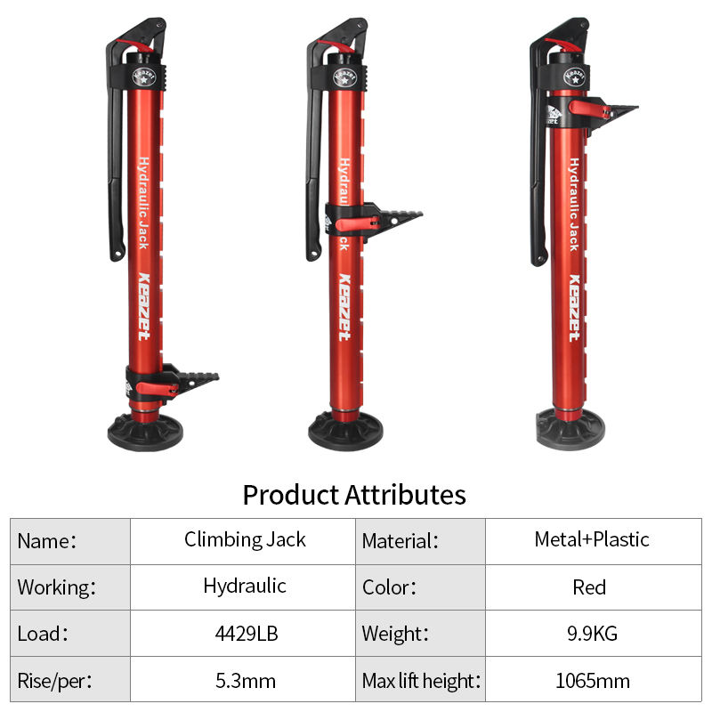 2 Ton Lifting Weight Hydraulic Climbing Jack Host Rescue Tools Can Use ...