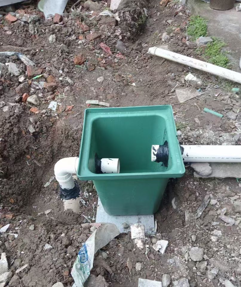 Shock-Resistant Green Square Plastic Distribution Box for Underground ...