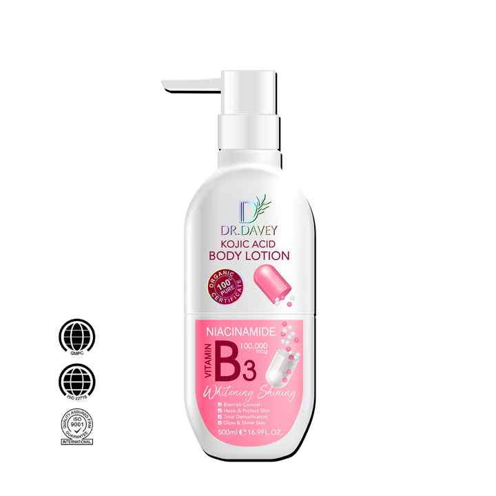 DR DAVEY Vitamin B3 Body Lotion - Nourishing & Whitening