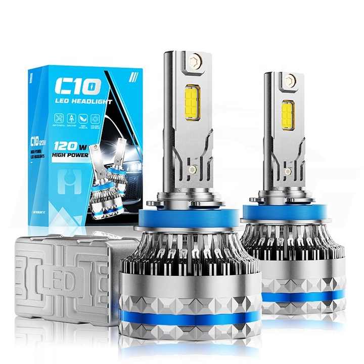 120W H7 H4 H11 LED Headlights - Bright, Efficient, Reliable