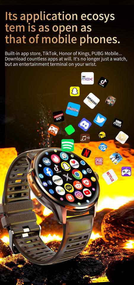 H100 Smart Watch 5G SIM Card Global for Store APP Download Photo Taking ...