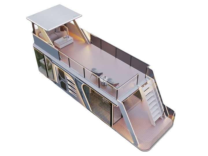 Luxury Modern Bedroom - Modular Tiny Home Prefabricated