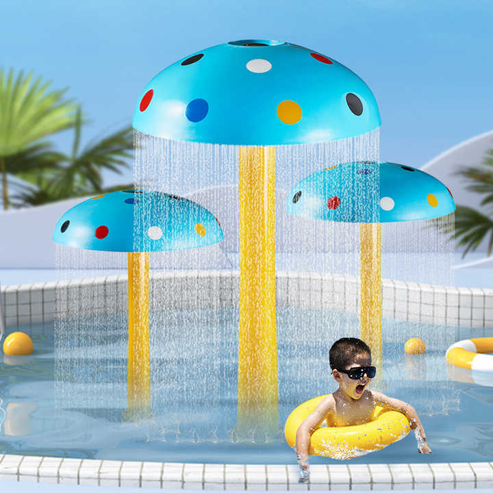 Mushroom Water Park Feature for Pikes Swimming Pool Enhances Pool ...