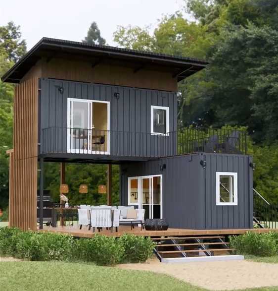 20ft 40ft expandable shipping container house tiny container homes 2 ...