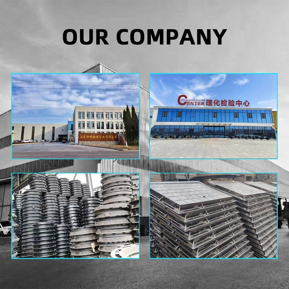 Customizable Anti-Theft Anti-Sinking Roadway Manhole Cover to EN124 ...