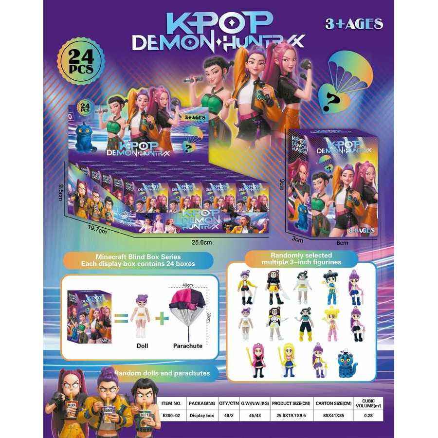 Kpop Demon Hunter Girls Blind Box Figure K74 Fantasy Sci Fi Collectible ...