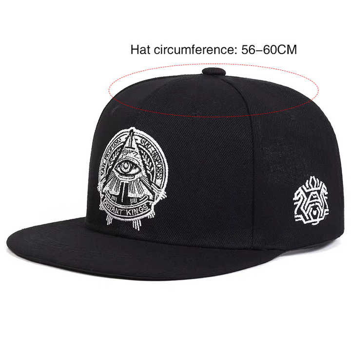 Men's Summer Mesh Baseball Hat New Flat Edge Hip Hop Trucker Hat with ...