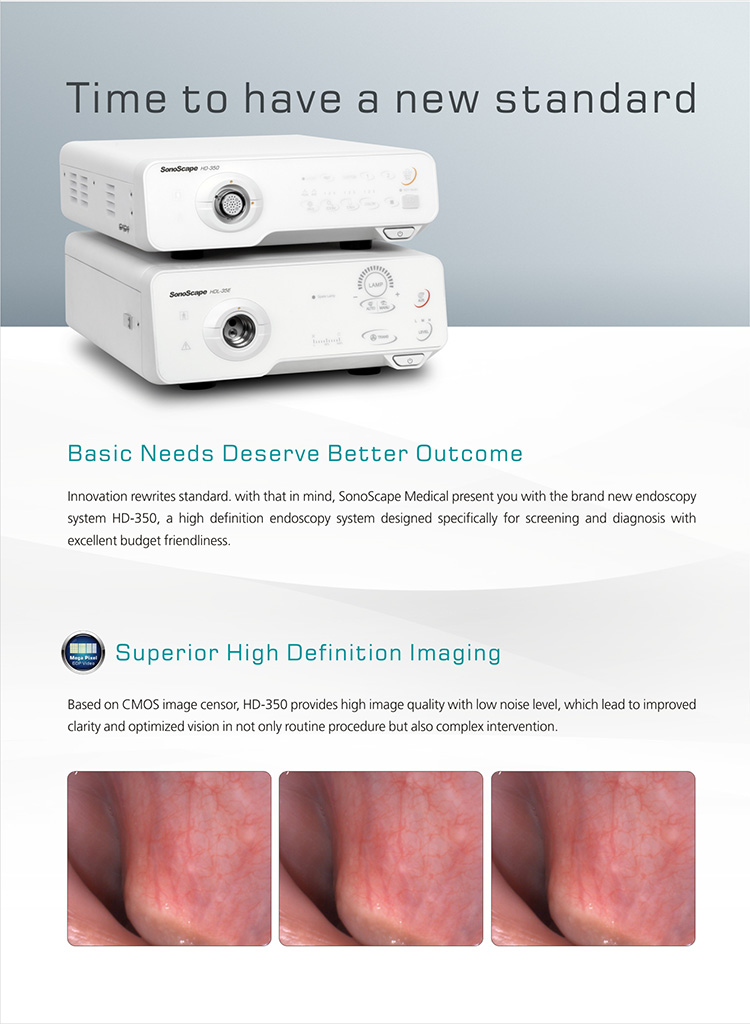 Sonoscape Endoscopy | Colonoscope Machine