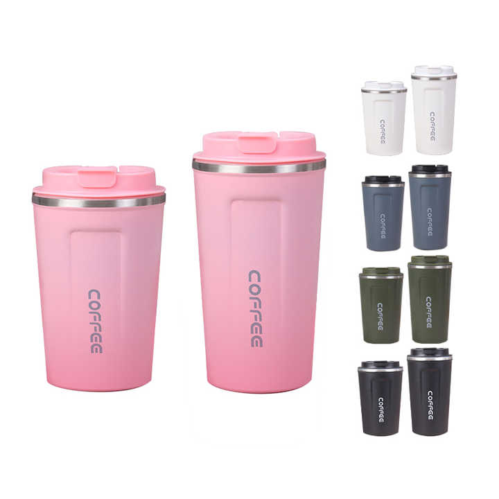 New Design Custom Logo 380ml 510ml Smart Led Temperature Display Stainless Steel Vacuum Coffee ...