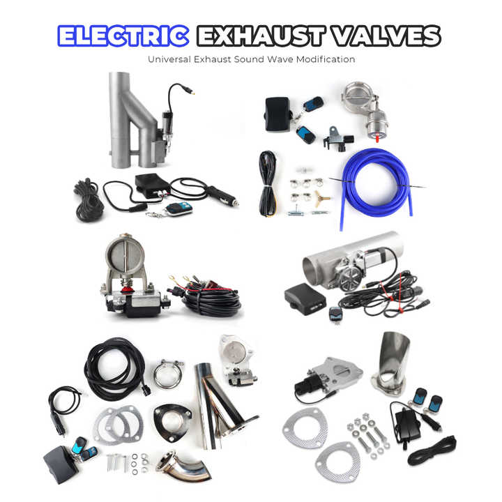 Universal 12V Electric Exhaust Valve Remote Controller Kits for BMW