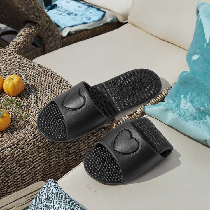 Women's Comfortable Open Toe Summer Slides Sandals Foldable EVA Outsole ...