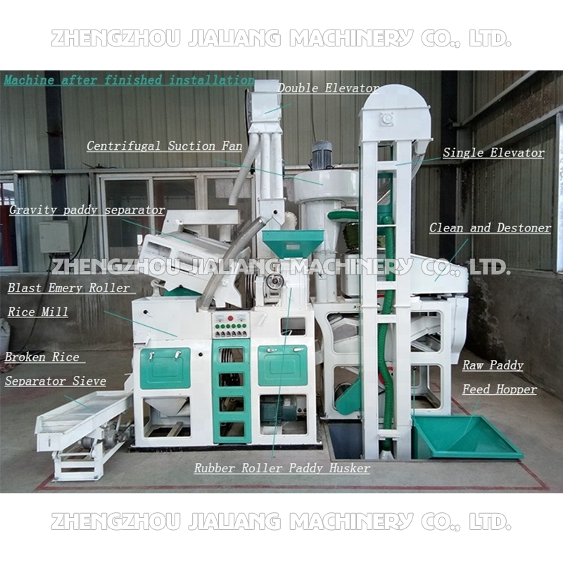 Factory Priced Rice Mill Destoner Machine Nigeria 2-5 Ton Per Hour Rice ...