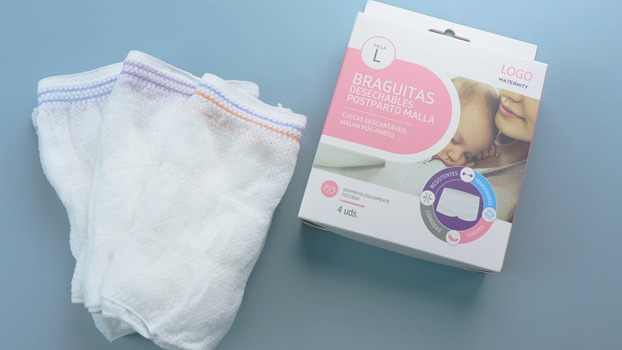 Disposable Panties Postpartum Mesh Underwear Nylon Seamless Shorts ...