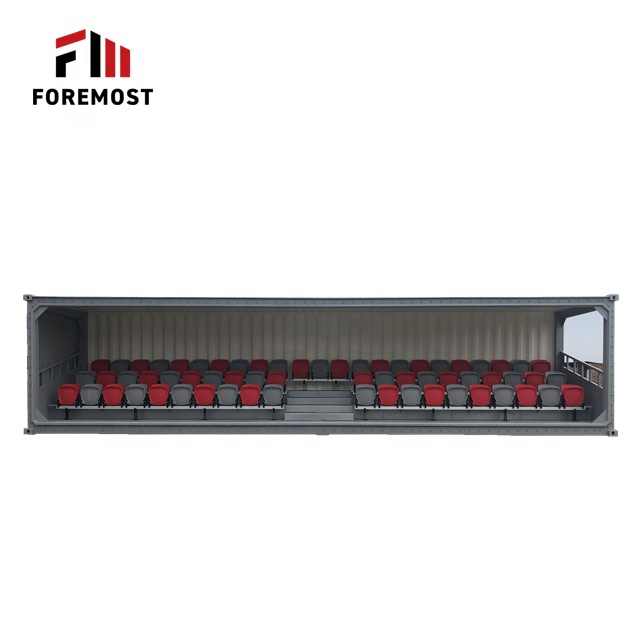20HC/40HC Mobile Grandstand Container - Durable & Expandable