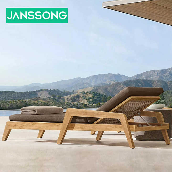 Janssong Outdoor Chaise Lounge - Stylish & Waterproof