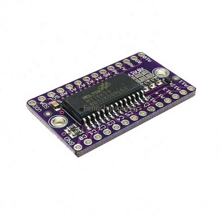 HT16K33 dot matrix LED control driver module digital tube driver ...