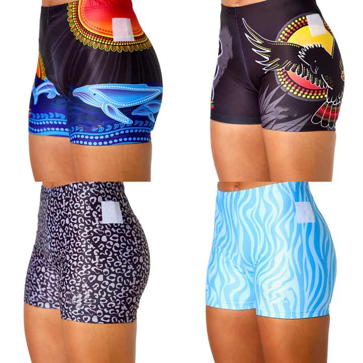 Australian Tights Custom Aboriginal Indigenous Girls Compression Tight ...