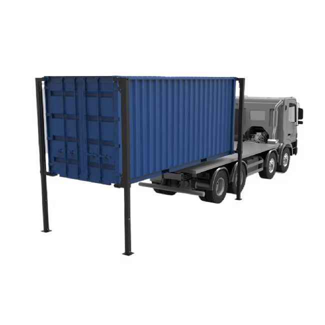 Hydraulic Hoist Lift Container Loading Unloading 20ft 30ton 40ton Hydraulic Container Lifting ...