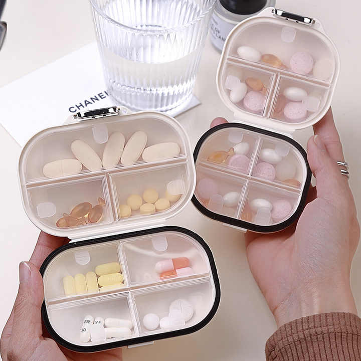 Portable Outdoor Travel Seal Storage Cases Pretty Plastic Cute Pill ...
