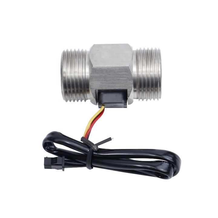 1 Inch Magnetic Hall Effect Flow Sensor 4-45L/Min Stainless Steel Flow ...
