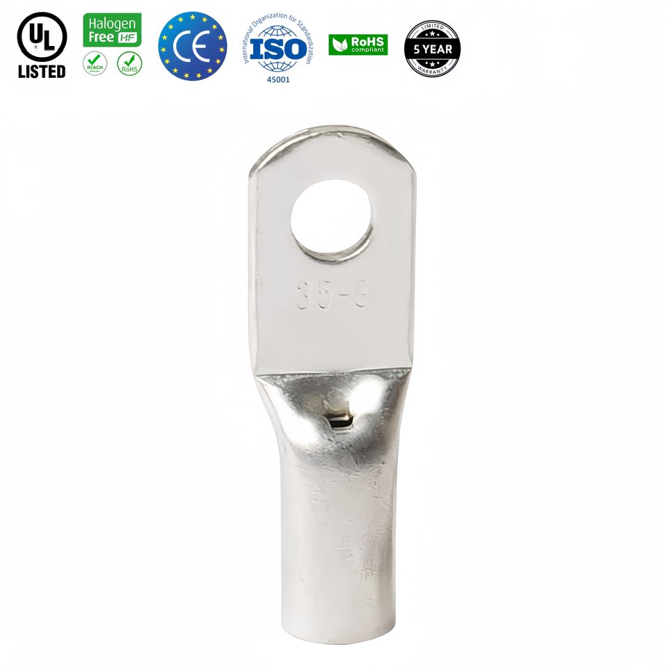 Heavy-duty UL 486A Certified Copper Tube Terminals for High-current