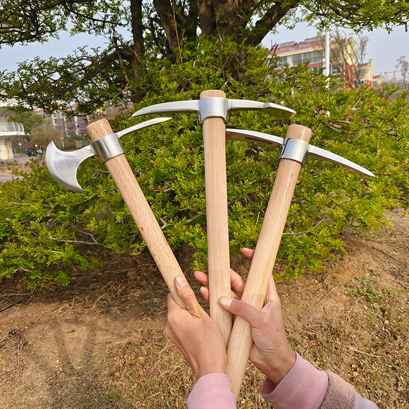 YBS 2025 Upgraded Forged Stainless Steel Portable Ice Pickaxe-High ...