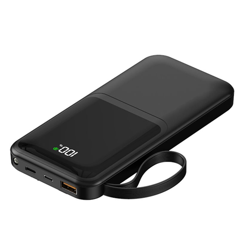High Capacity Ultra Slim Portable Power Bank 10000mah 20000mAh LED ...