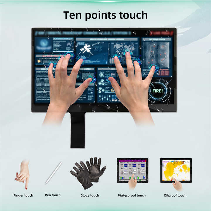 Customizable Multi-Touch Screen Overlay Kit - 7 to 65 Inch